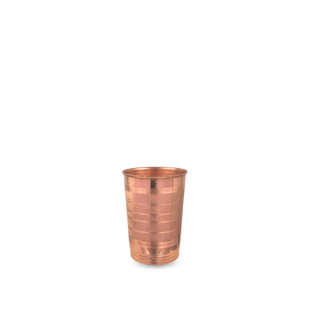 Copper Tiranga Glass Diamond Touch - Palesha Metal Industries