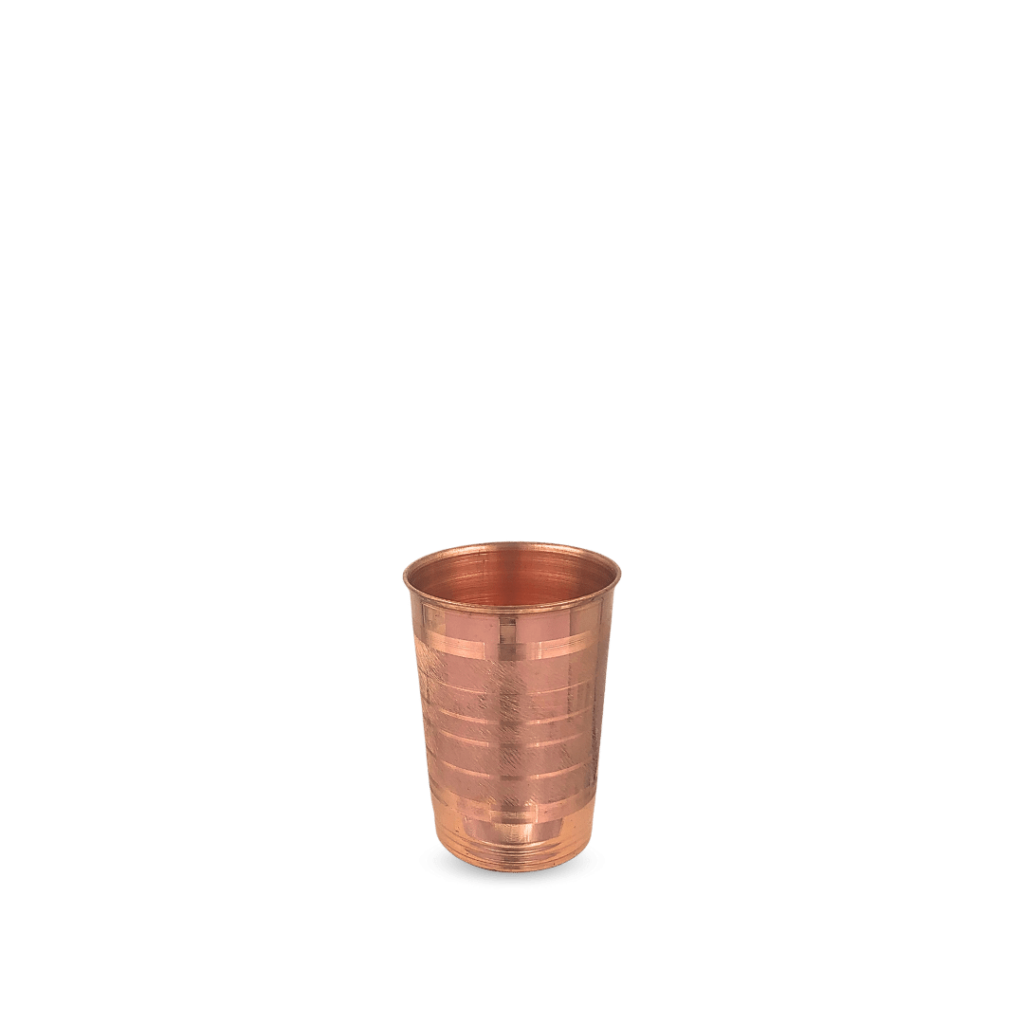 Copper Tiranga Glass Diamond Touch - Palesha Metal Industries